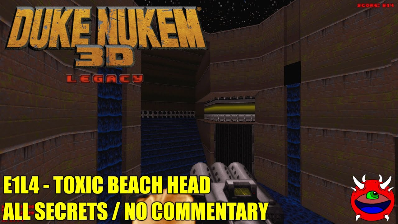 Duke Nukem 3D: Legacy Edition 2.0.5 - E1L4 Toxic Beach Head - All ...