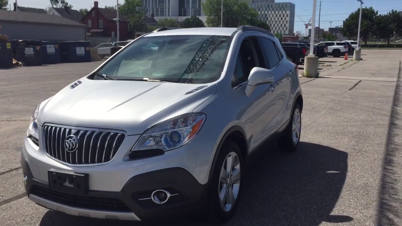 Pre Owned 2016 Buick Encore FWD Leather Seats Rear Camera Heated ...