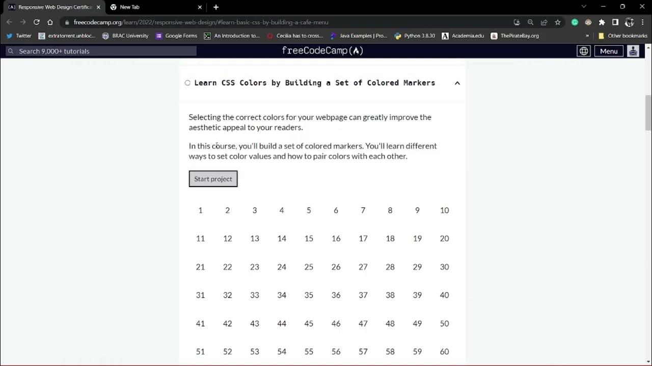 FreeCodeCamp - Responsive Web Design | Part-3 | learn HTML by Building ...