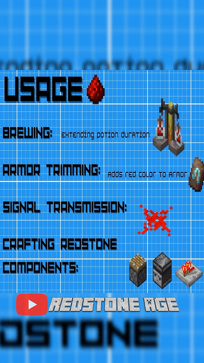 How To Use Redstone - Full GUIDE at my channel Redstone Age #minecraft #redstone - YouTube