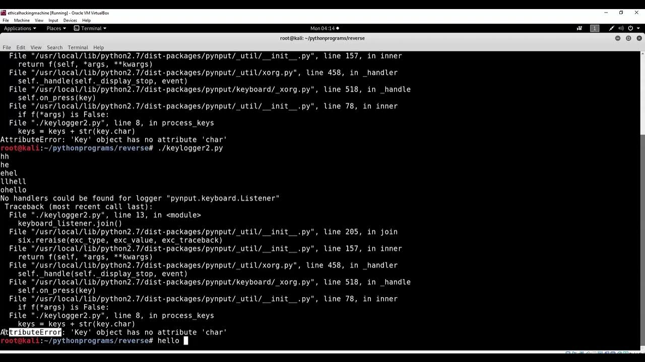 130 Simple keylogger - YouTube