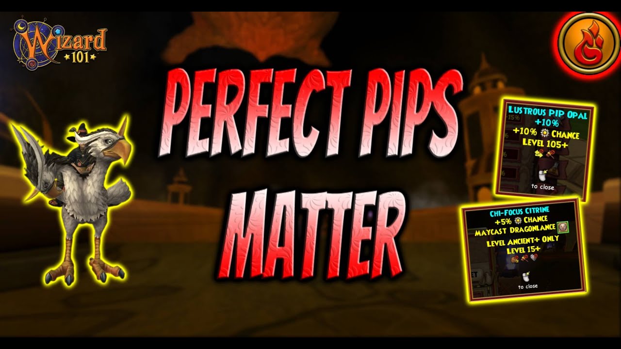 Wizard101: Max Fire PvP (150) Perfect Pips Matter! - YouTube