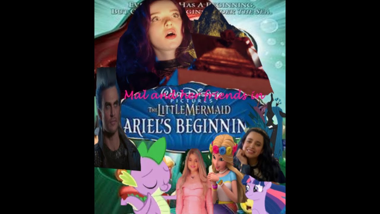Mal and her friends in Ariels Beginning Part 1 - YouTube