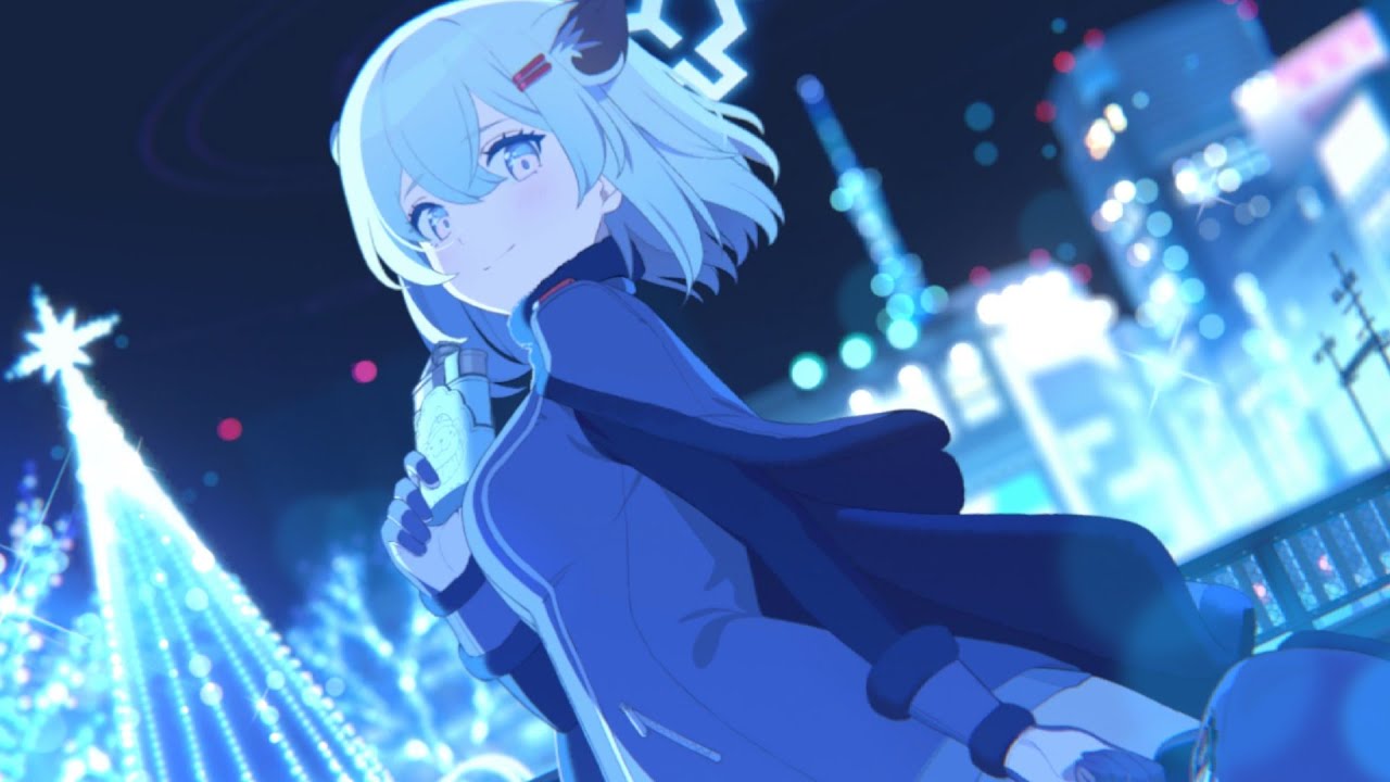 Blue Archive- Mayoi Shigure L2D and Ex animation. Let's drink a bit ...