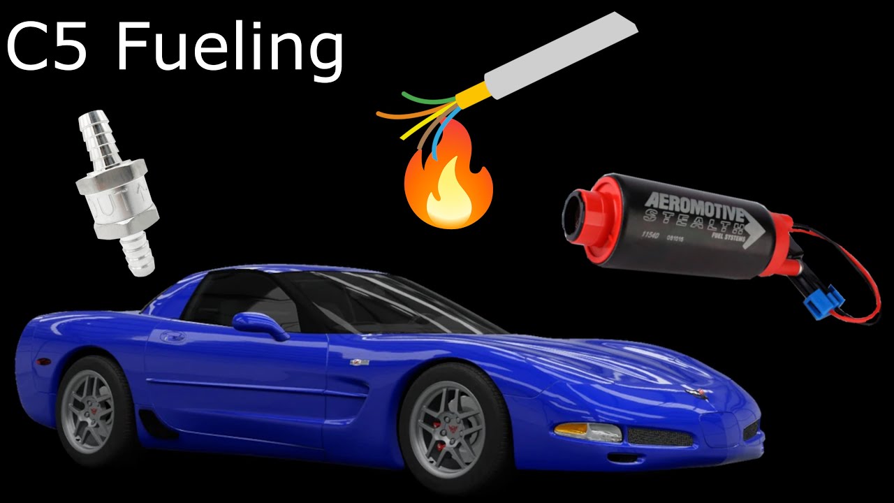 C5 Corvette Fuel Pump, Rear Check Valve and Hot Wire kit Install - YouTube