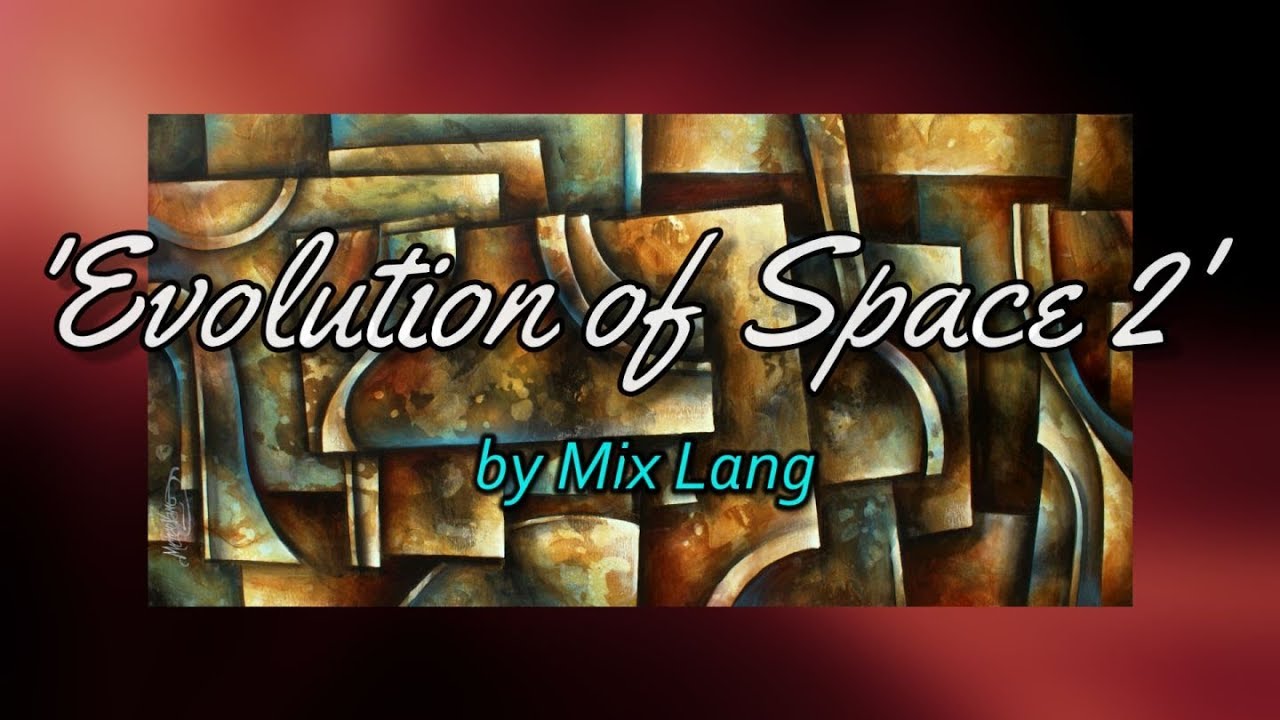 Painting 3D Look Geometric Art Blending Shading Technique Mix Lang ...