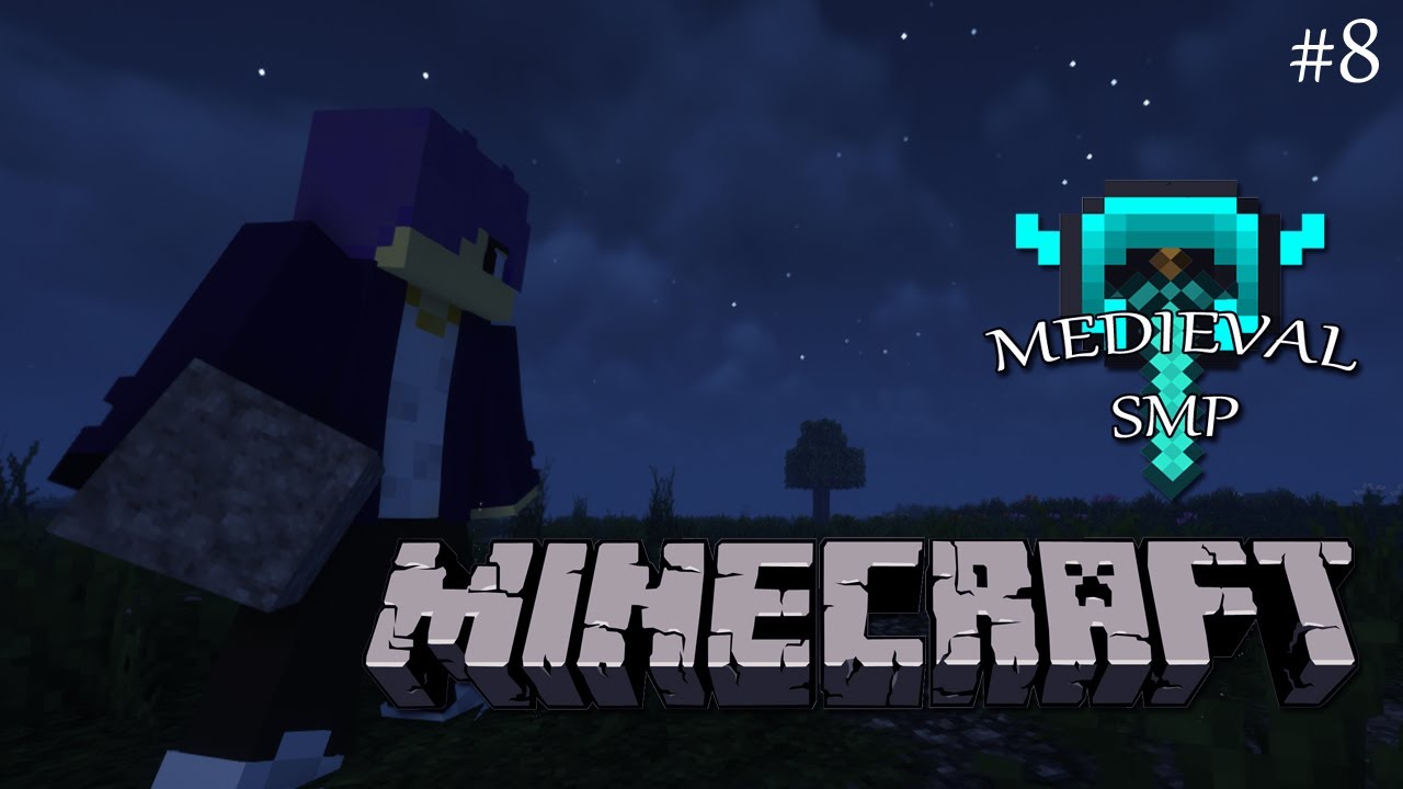 Medieval SMP " Masih Membangun Base " Minecraft Part 8 - YouTube