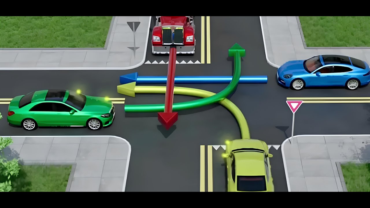 Who Goes Last? Uncontrolled Intersection Stumps Drivers! - YouTube