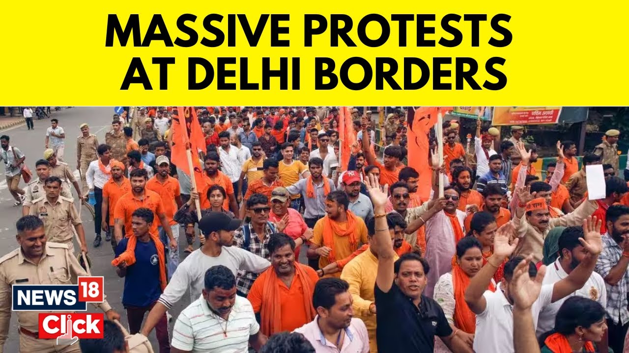 VHP Protests Against The Violence In Nuh And Mewat Of Haryana ...