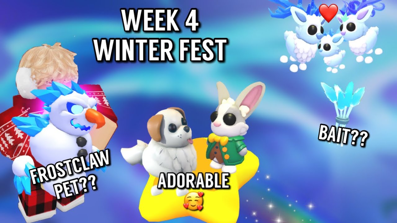 🎄 EVERYTHING You NEED to Know in WEEK FOUR of WINTER-FEST! ️ (Adopt Me ...
