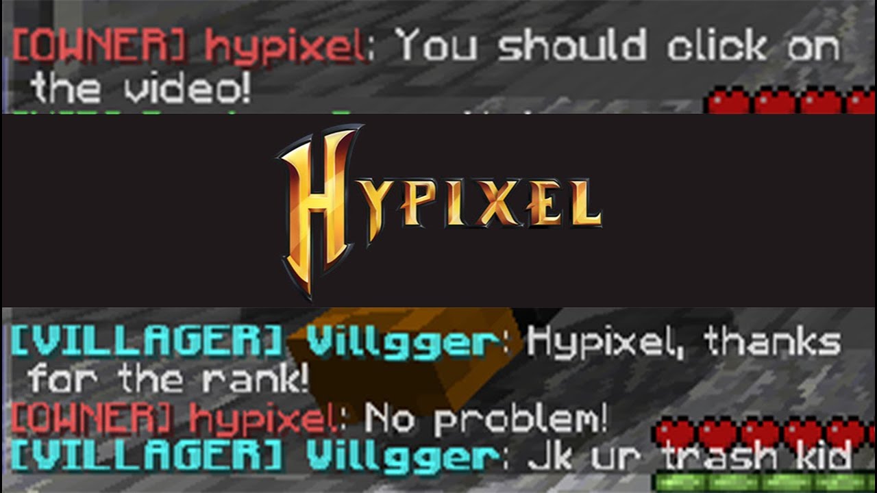 ASKING HYPIXEL FOR A CUSTOM VILLAGER RANK!!! - YouTube