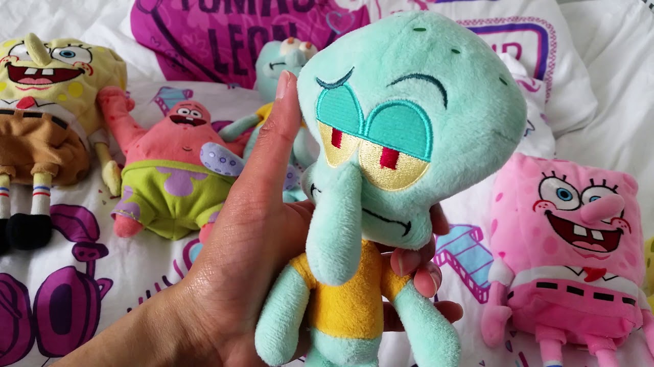 Spongebob Squarepants Plushie Collection - YouTube