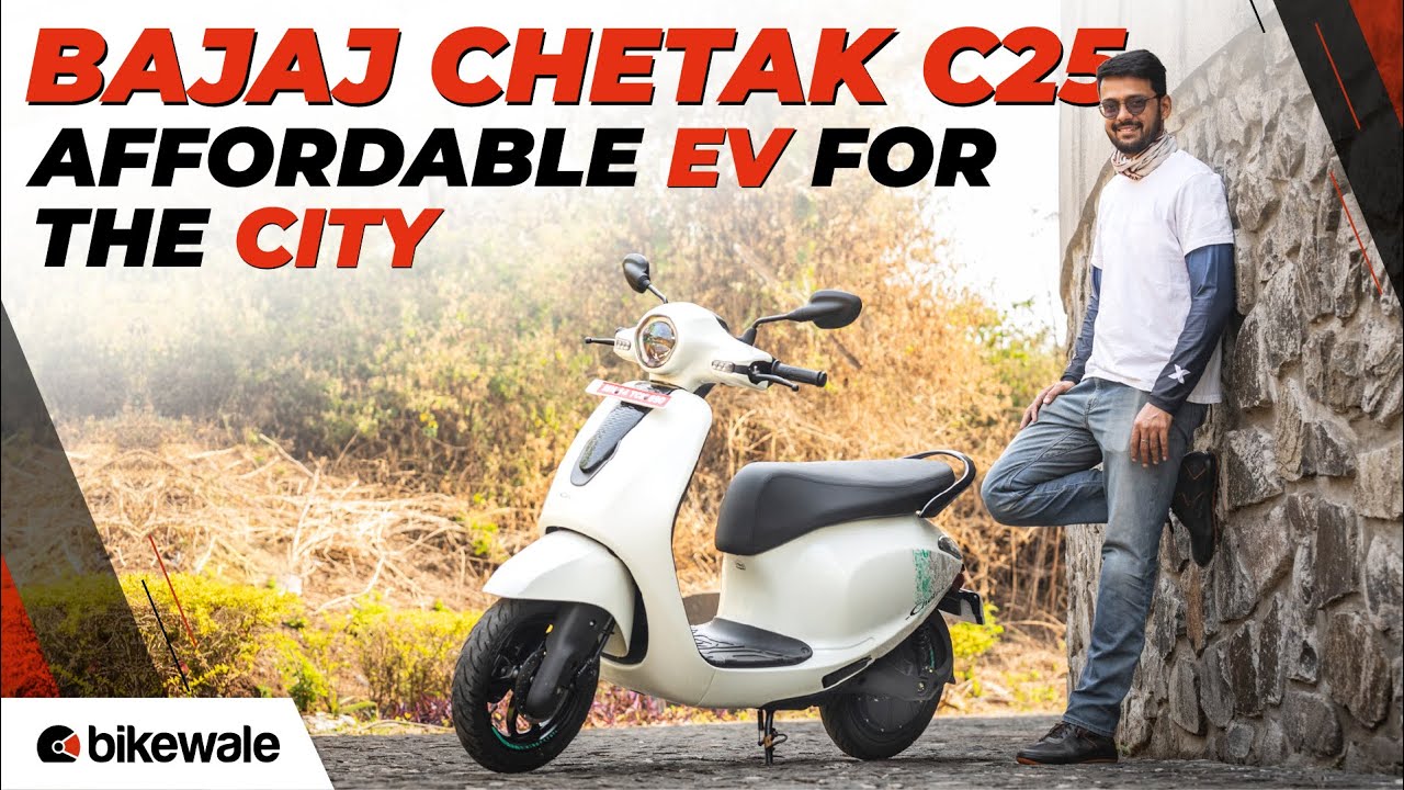 Bajaj Chetak C25 Review | Urban Electric Scooter for the Masses ...