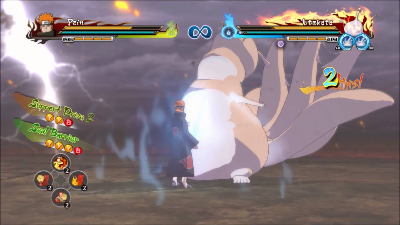 Pain vs Utakata 6 tail jinchuriki - Naurto Shippuden - YouTube