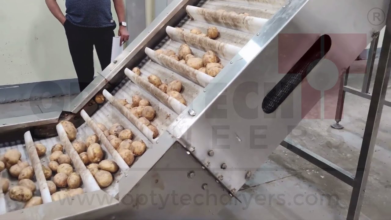 POTATO CHIPS DRYING SYSTEM - YouTube