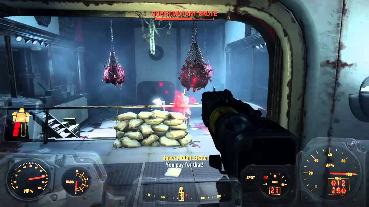 Fallout 4 quest QUARTERMASTERY reocver the haptic drive at medford ...