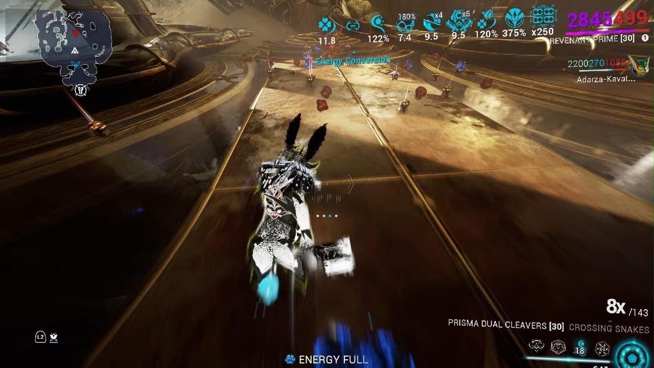 Warframe Prisma Dual Cleavers kill a Juggernaut in 1 hit. - YouTube
