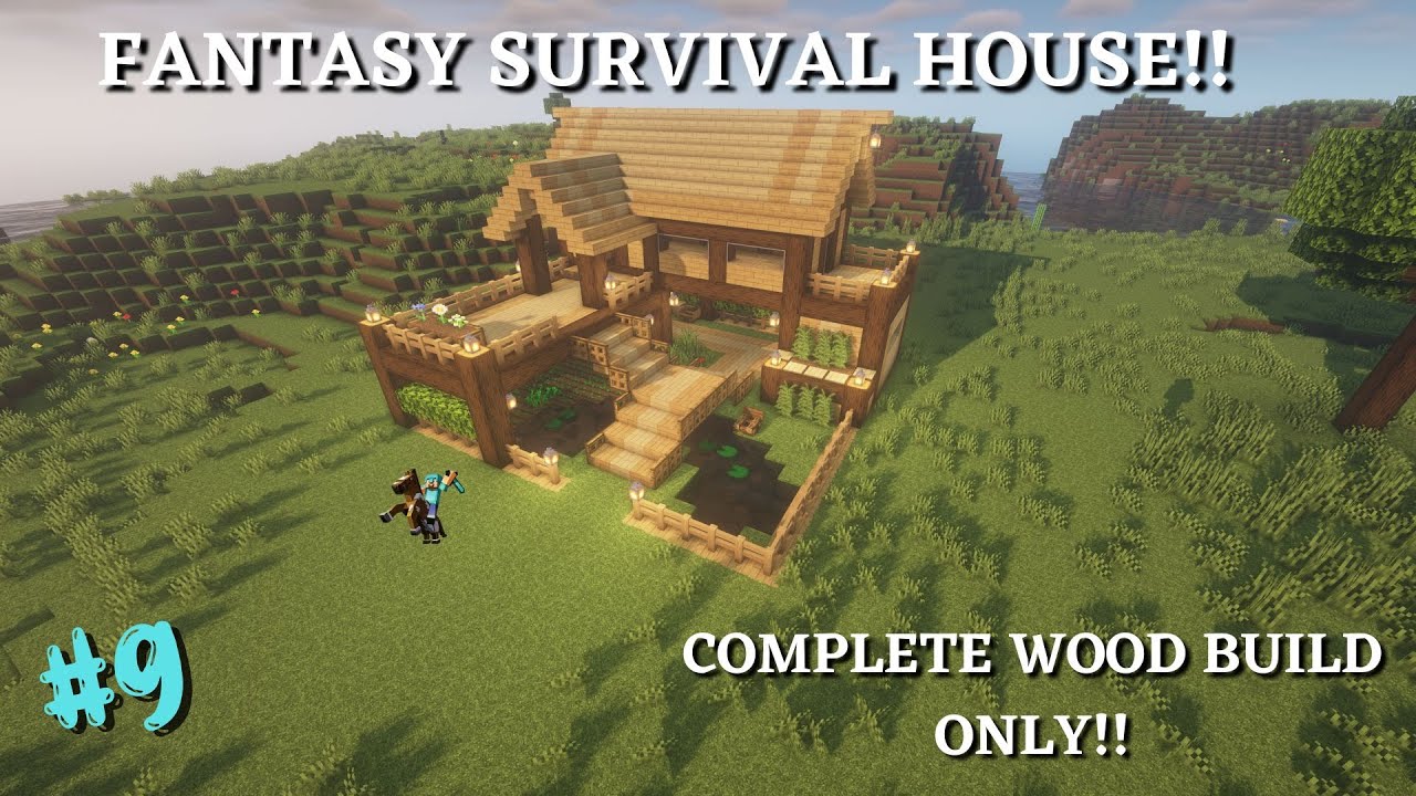 Minecraft Tutorial: How to Build the Best OP FANTASY Survival House for ...