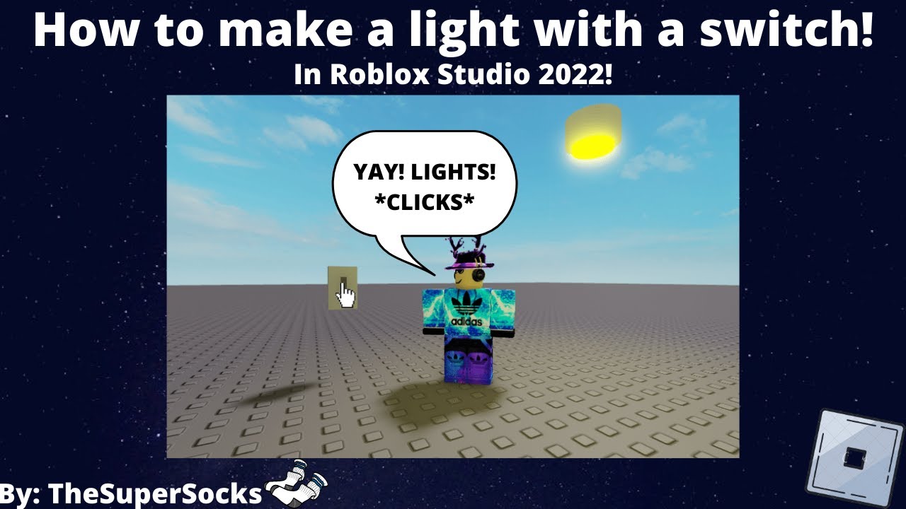 How to make a Light Switch in Roblox Studio 2022! - YouTube