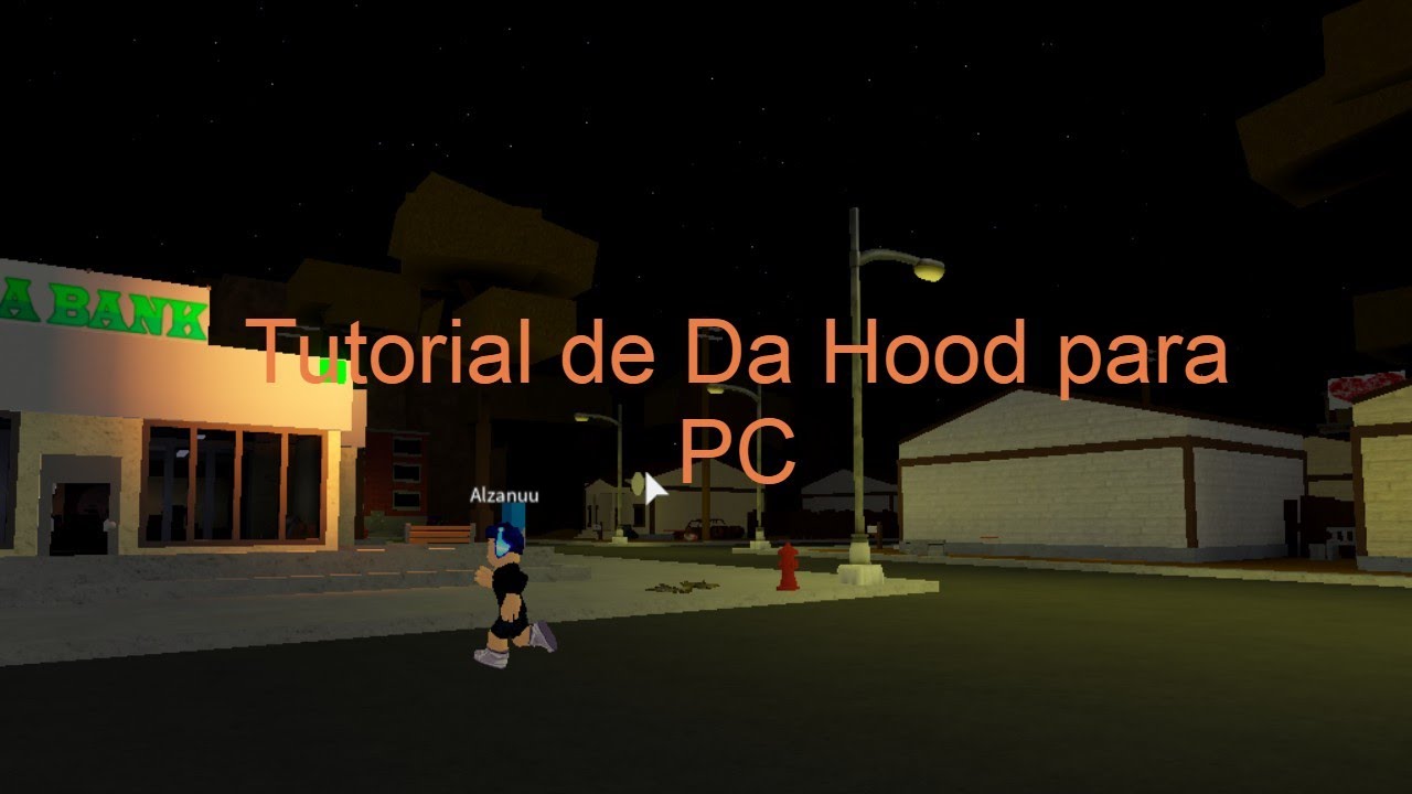 Tutorial de da hood (para pc) - YouTube