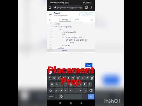 Add number series 2 #pythonsolution #Bankofamerica coding || by placement prep placementprep ...