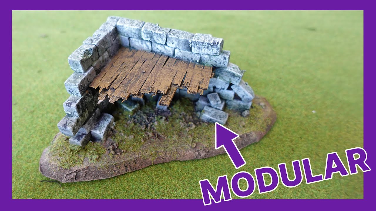 🏛️ Easy MODULAR RUINS - Cheap Dungeons & Dragons, Warhammer and other ...