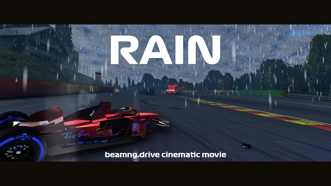 RAIN I BEAMNG.DRIVE F1 INSPIRED CINEMATIC MOVIE - YouTube