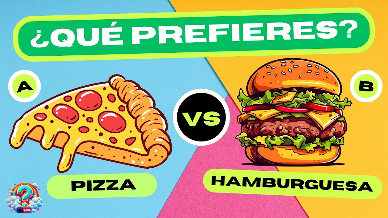 ¿Qué Prefieres? 👀🌮🍕 | Play Quiz de Qué Prefieres - YouTube