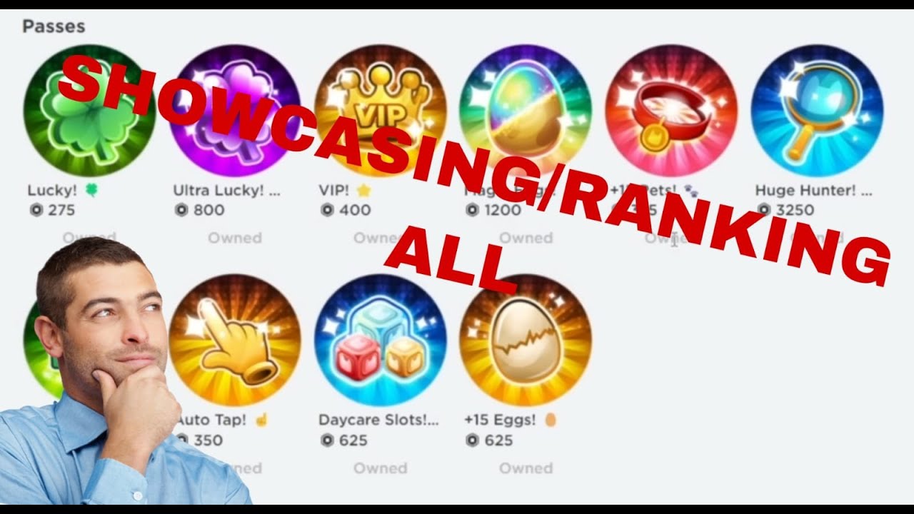 Ranking/Showcasing All Pet Simulator 99 Gamepasses!! - YouTube