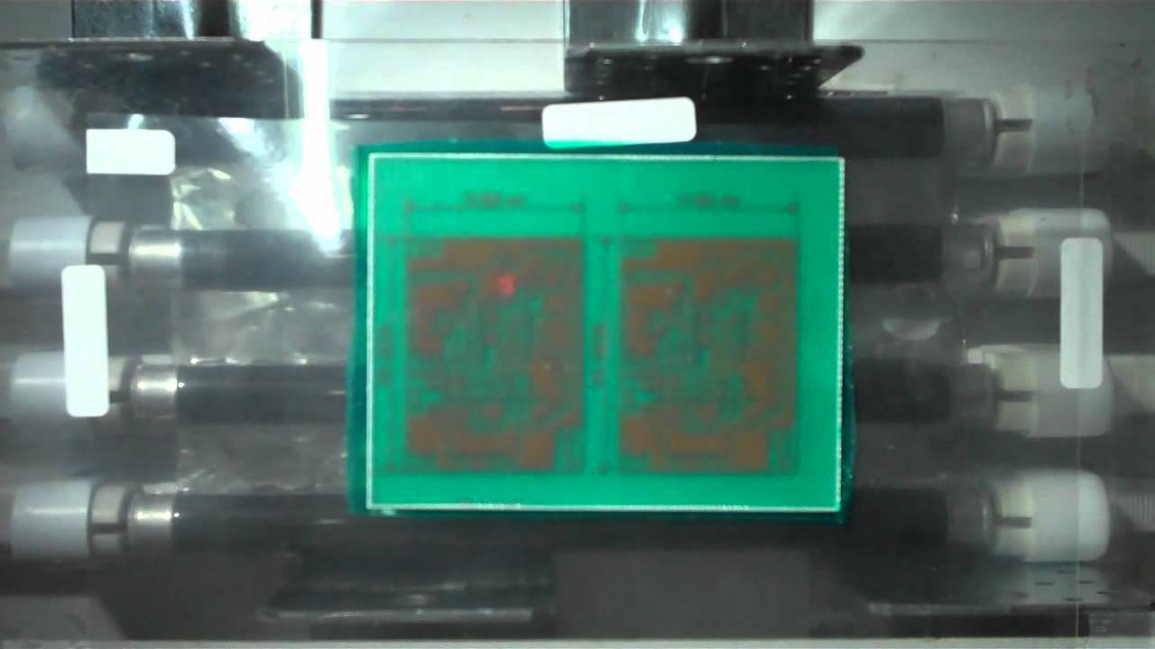Making PCBs with solder resist - YouTube