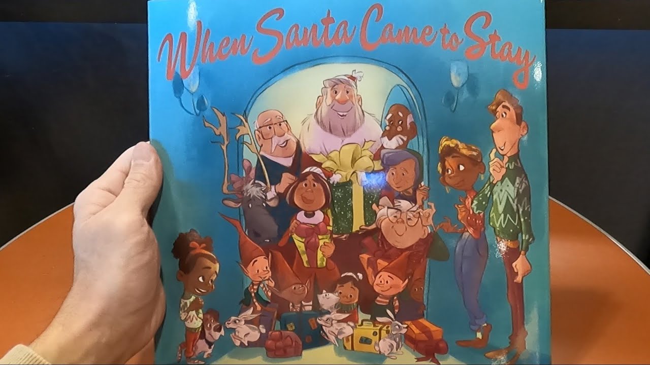 WHEN SANTA CAME TO STAY BILLY SHARFF PICTURE BOOK CLOSER LOOK PICTURE ...