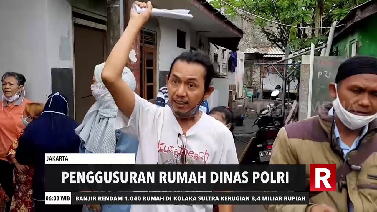 Penggusuran Rumah Dinas Polri | REDAKSI PAGI (23/12/20) - YouTube