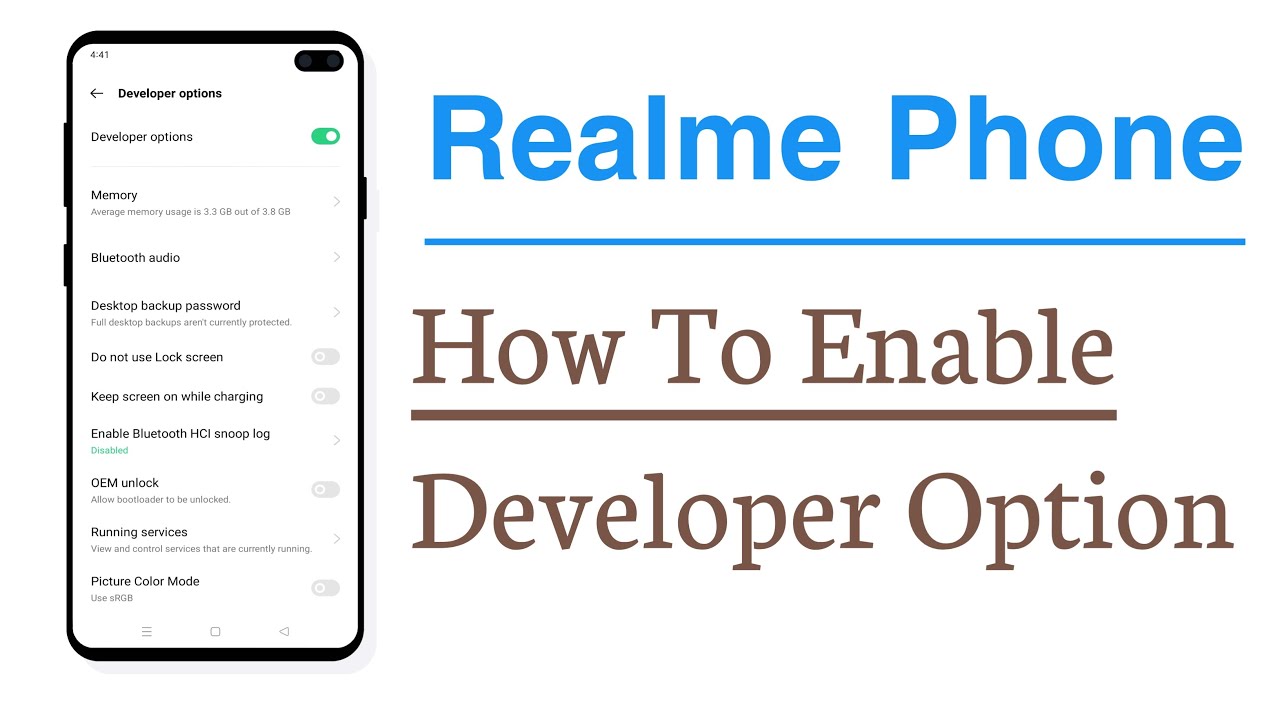 Realme Phone How To Enable Developer Options ! Developer Options Kaise ...