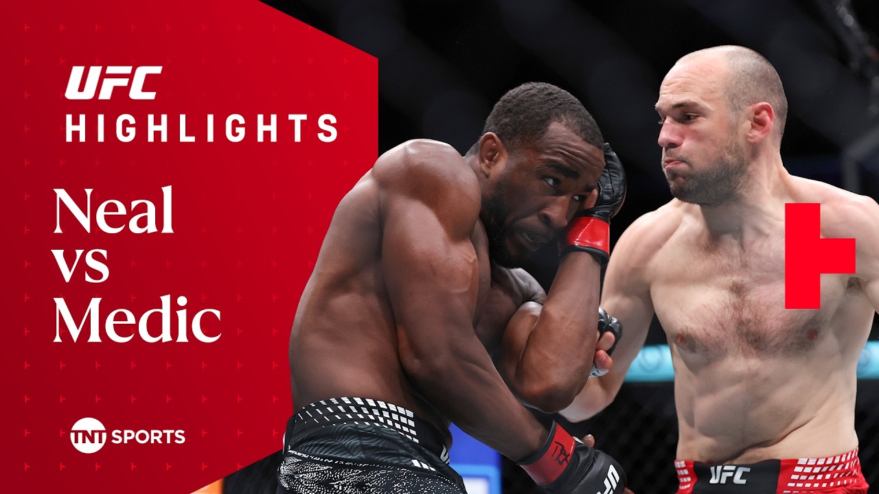 LIGHTS OUT! 💥 | Geoff Neal vs. Uroš Medić | #UFCHouston Fight Night ...