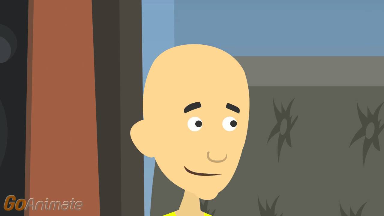 Caillou plays video games and gets killed - YouTube