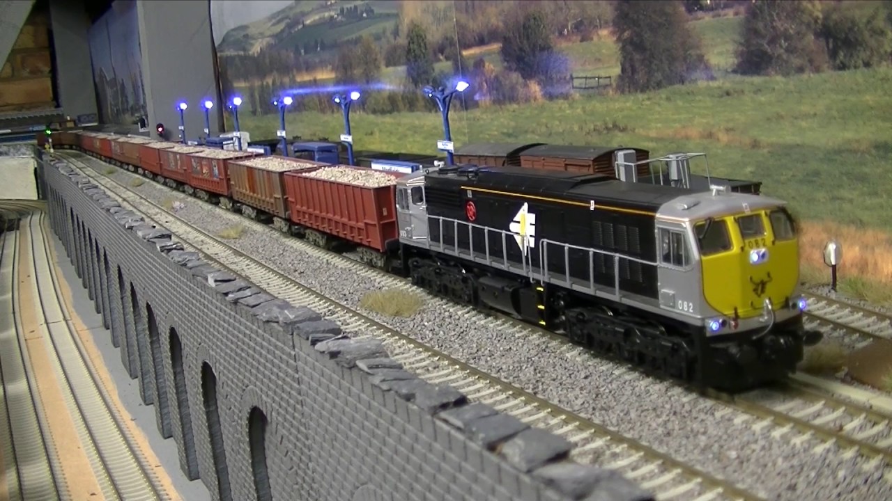 Irish Railways Class 071 Number 082 With Sound - YouTube