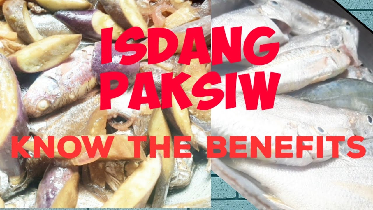 Sariwang isda/Isdang Paksiw/know the benefits. - YouTube