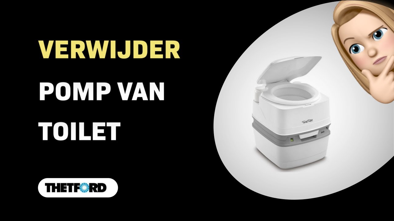 Hoe verwijder je de pomp van een Thetford Porta Potti Qube 365? - YouTube