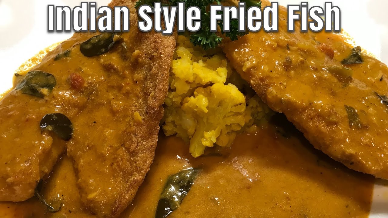 How To Make Indian Style Fried Fish - YouTube