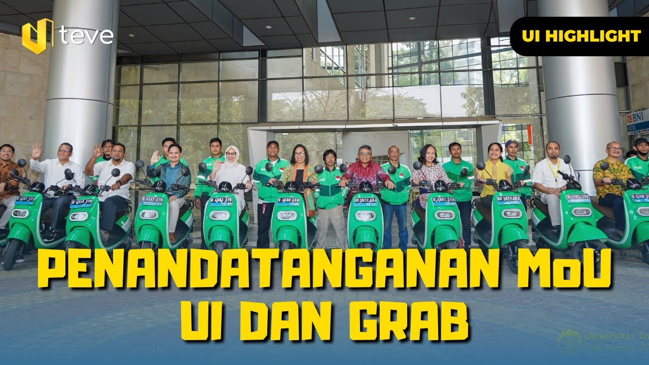 UI Highlight: Kerjasama Universitas Indonesia dan GRAB 2023 - YouTube