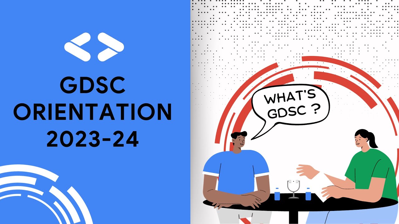 GDSC VIT Pune Orientation 2023-24 - YouTube