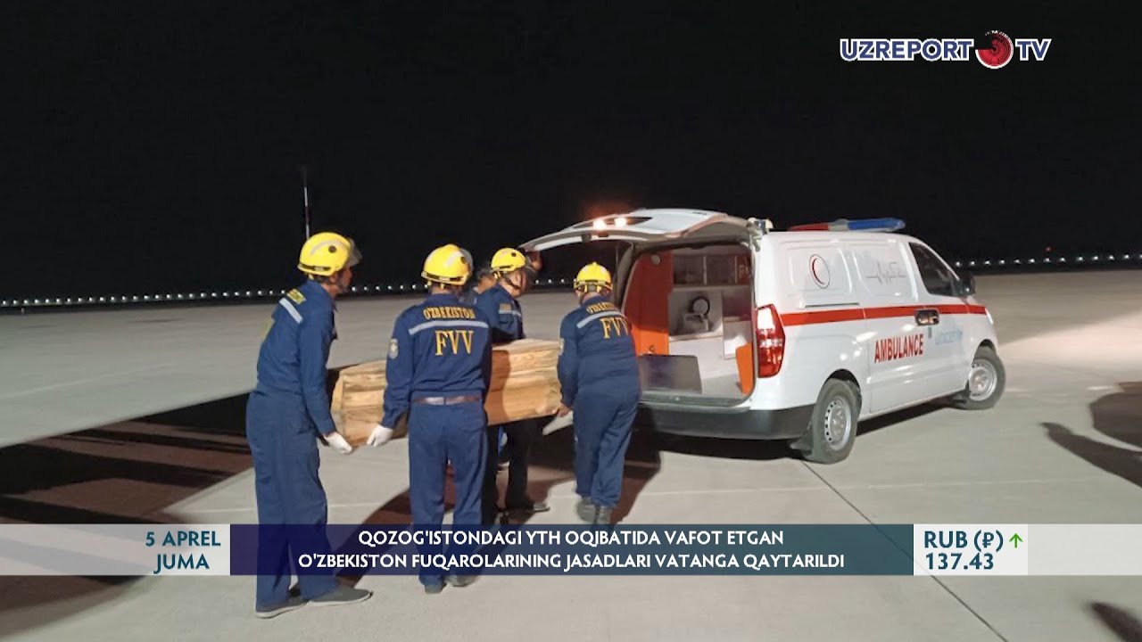 Qozog‘istondagi YTH oqibatida vafot etgan O‘zbekiston fuqarolarining ...