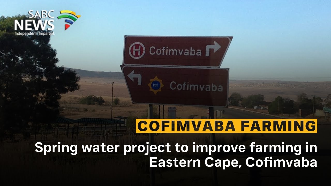 Spring water project to improve farming in Cofimvaba - YouTube
