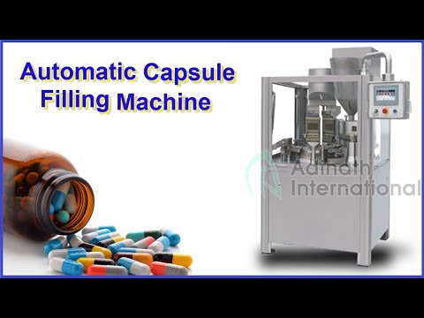 Automatic Capsule Filling Machine, Automatic Capsule Filler - YouTube