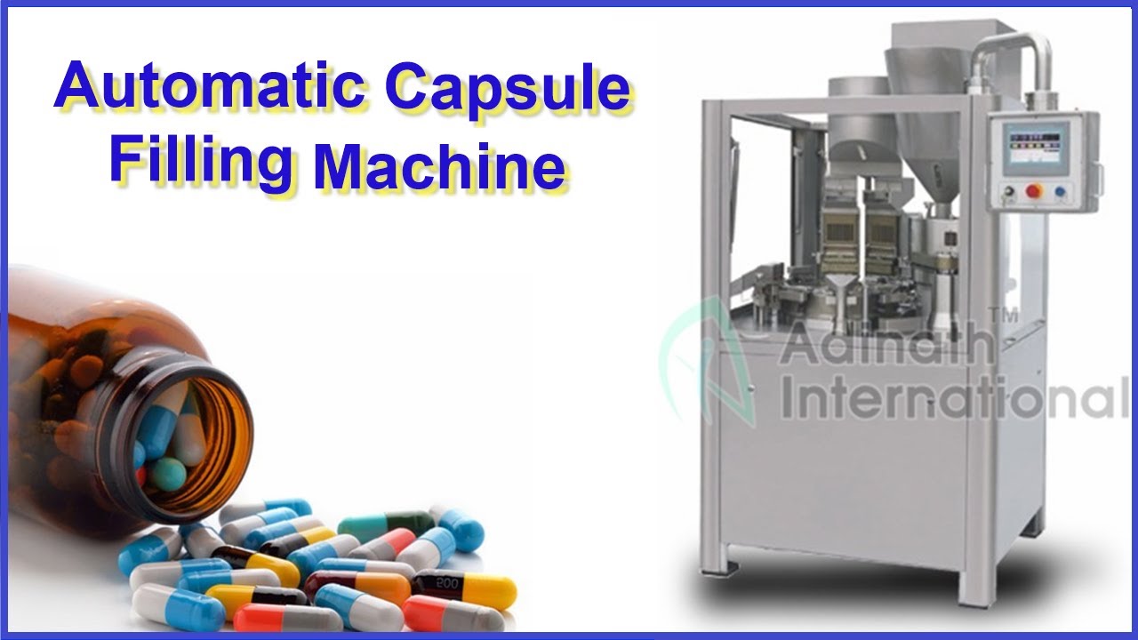 Automatic Capsule Filling Machine, Automatic Capsule Filler - YouTube