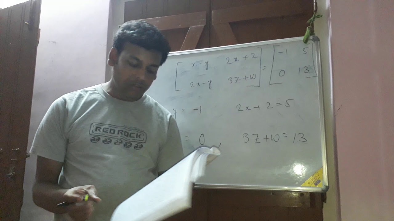 Matrix class part 4 - YouTube