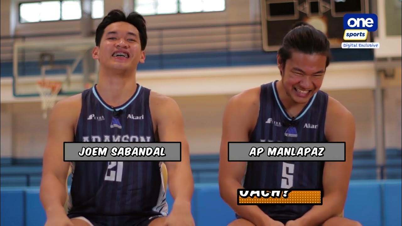 Joem Sabandal and AP Manlapaz - UAAP Best Buds - YouTube