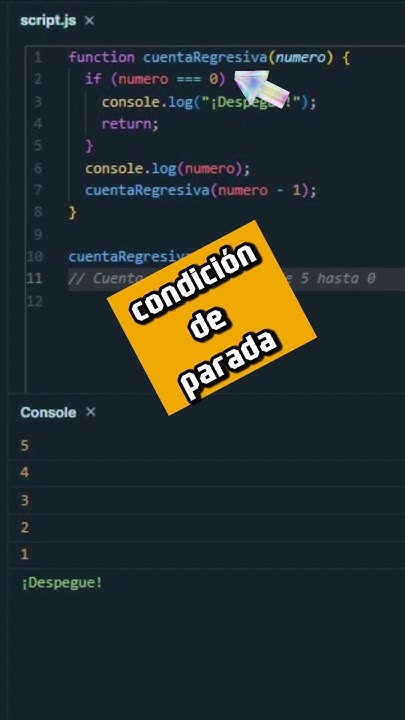 Recursión En Javascript 🔁 Javascript Recursion Programacion Desarrolloweb Aprendejavascript