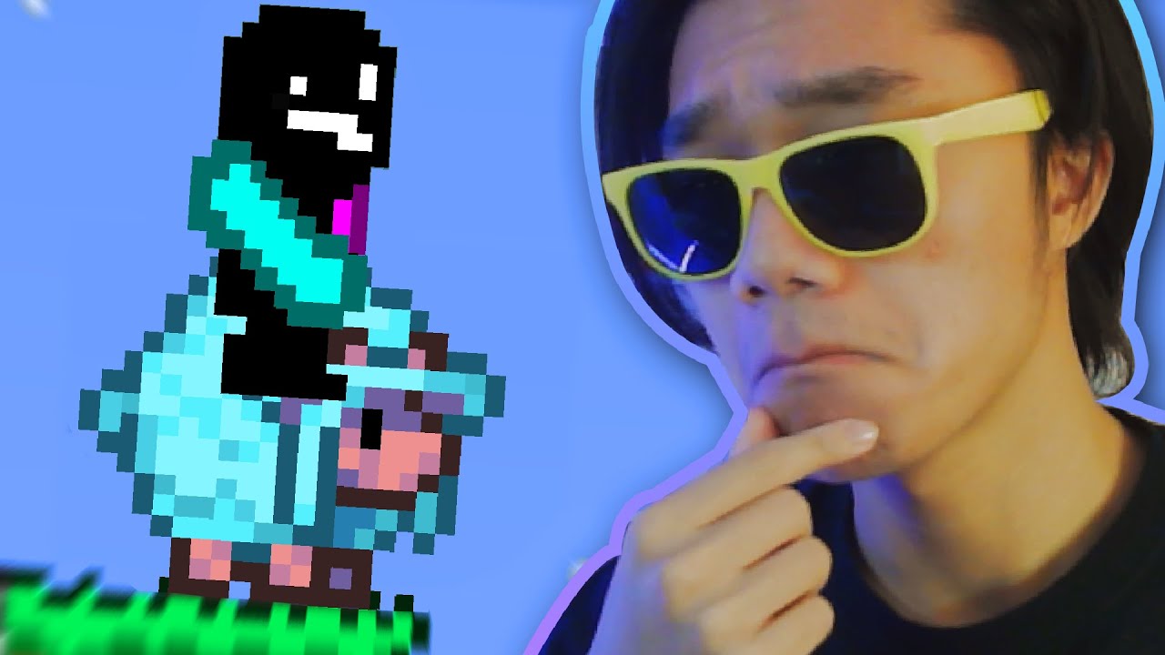 ADRIAN plays SPLIT MOD in Terraria... - YouTube