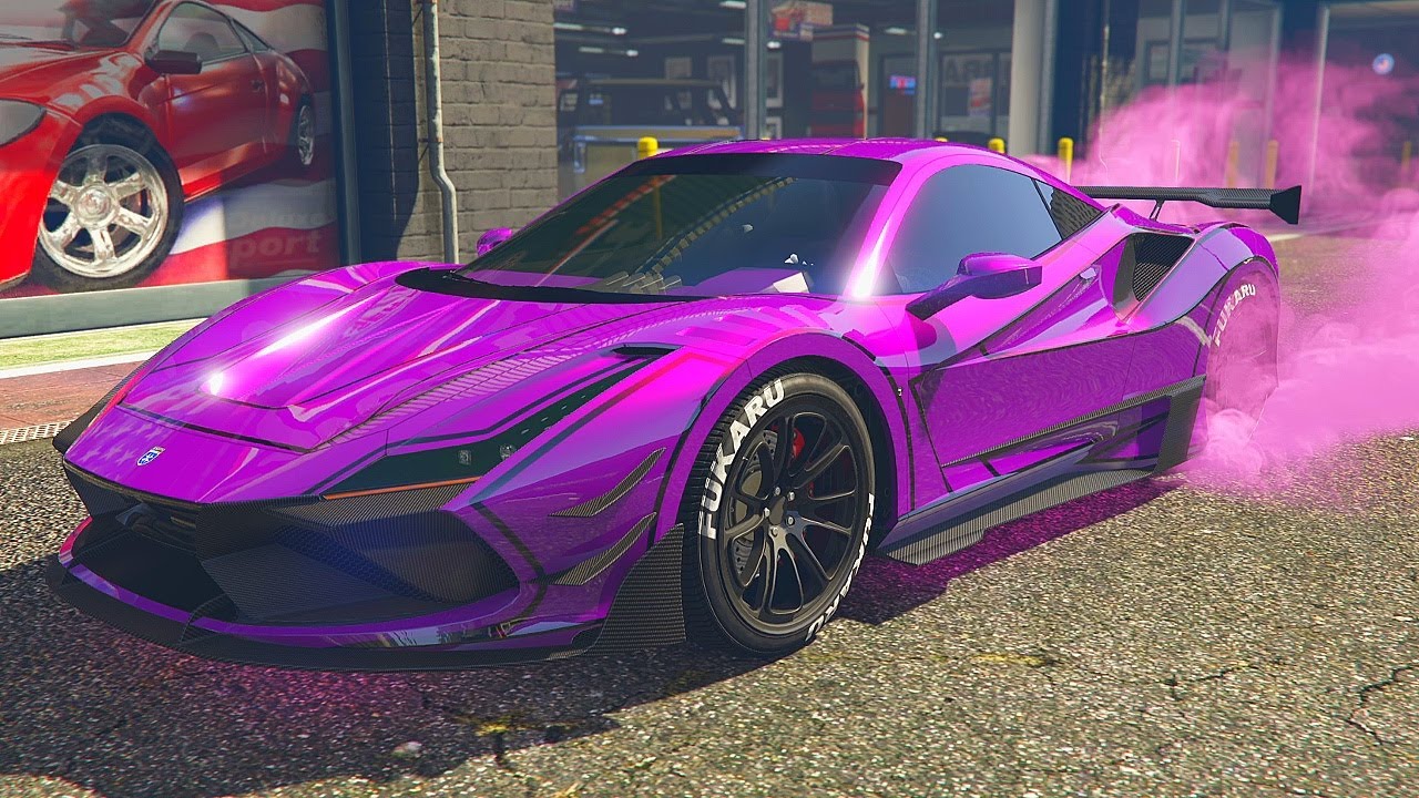 GTA 5 Online Grotti Turismo Omaggio | DLC Car Customization - YouTube